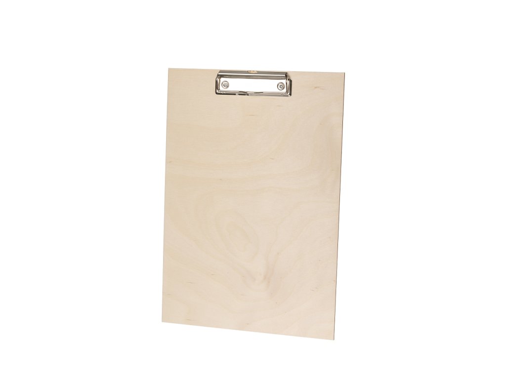 Drvena podloga za pisanje s klip kvačicom A4 | AtmoWood.hr